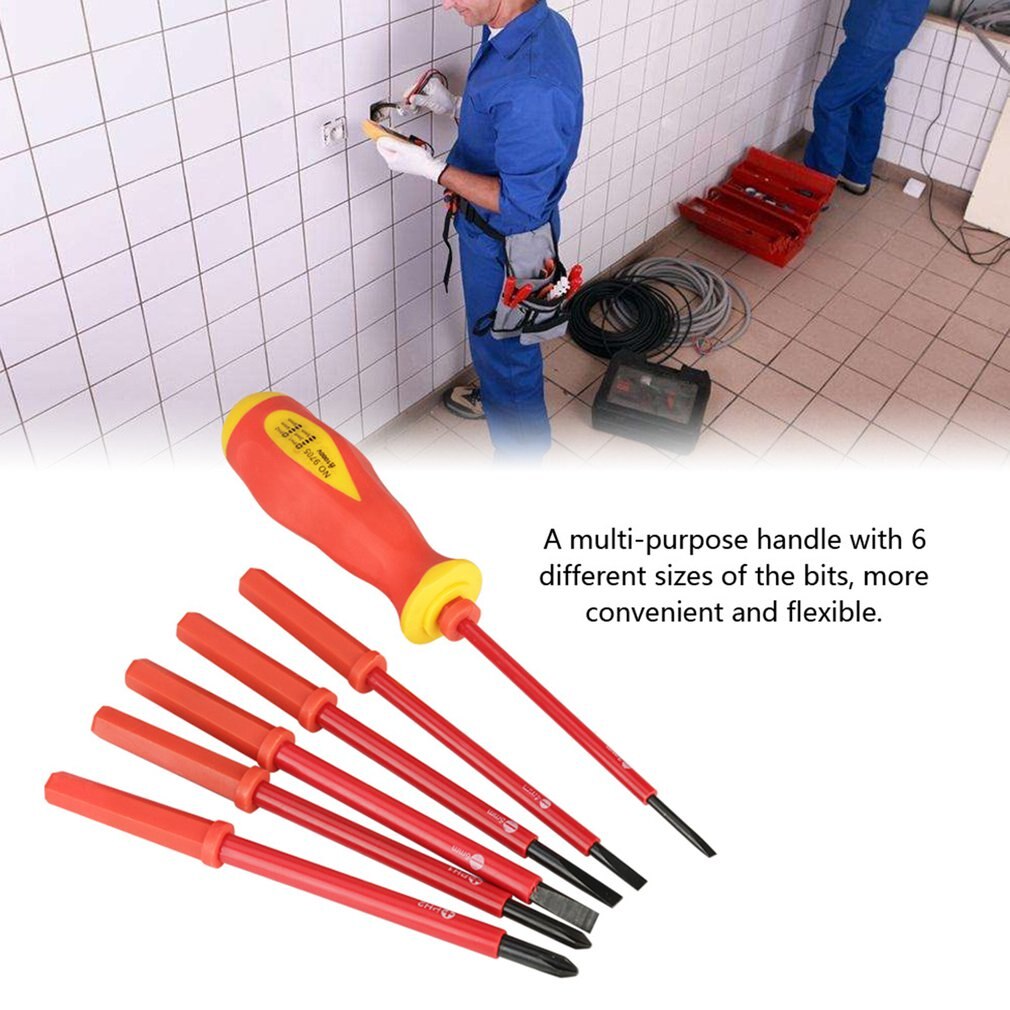 7 Pieces 9705 Type High Voltage Electrician Set Sc... – Grandado