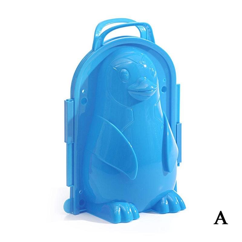 1PC Cartoon 3D Penguin/Snowman Maker Mold Toys Kid... – Grandado