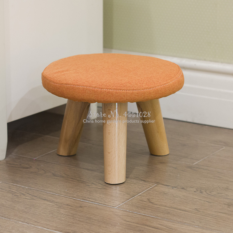 Simple and Stylish Solid Color Stool Household Woo... – Vicedeal
