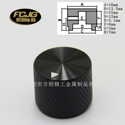 5Pcs Aluminium Knop Potentiometer Knop 12.5*16 15*... – Grandado