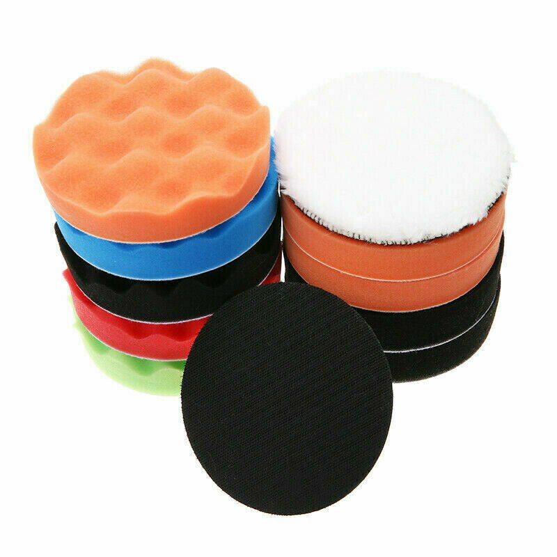 Auto Polijsten Pad 12 Stuks Set 5 Inch Polijstmach... – Grandado