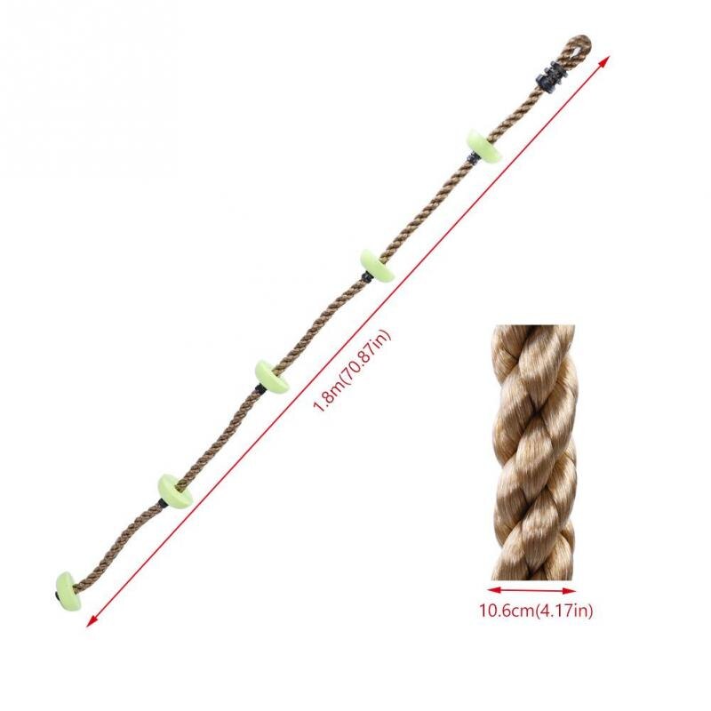 Children kids Swing Disc Climbing Plastic Rope Kid... – Grandado