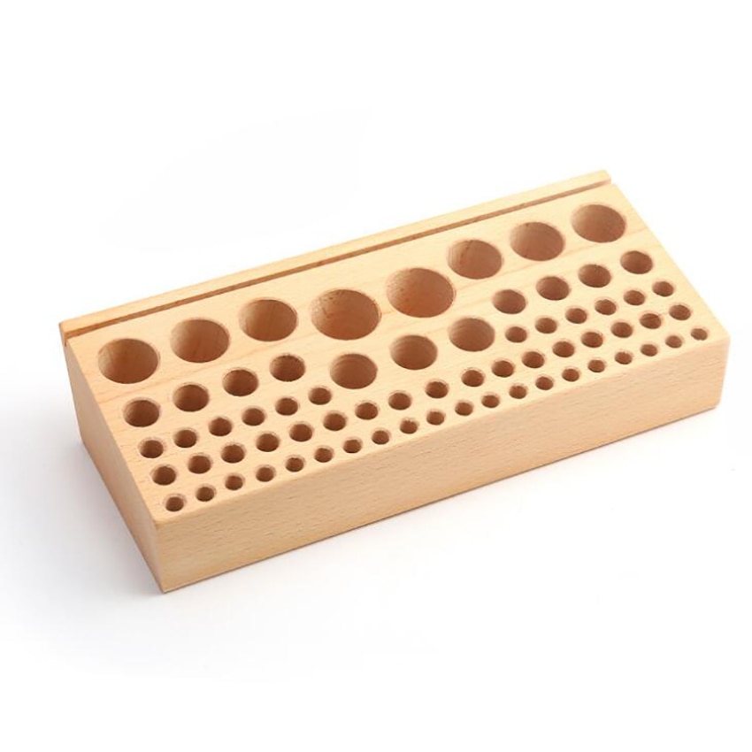 Wooden Leathercraft Holding Organizer Wood Leather... – Vicedeal