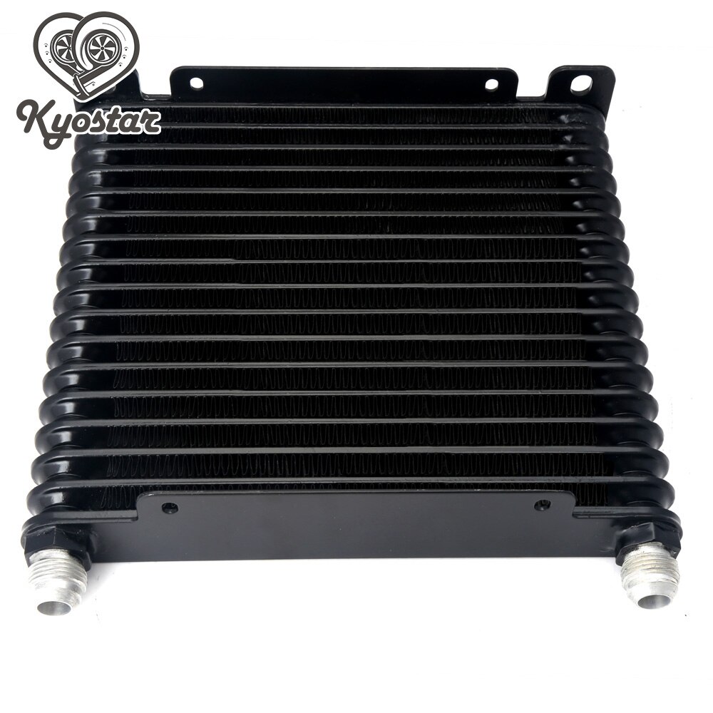 Universal 17 Row 10AN Oil Cooler Black Aluminum Tr... – Grandado