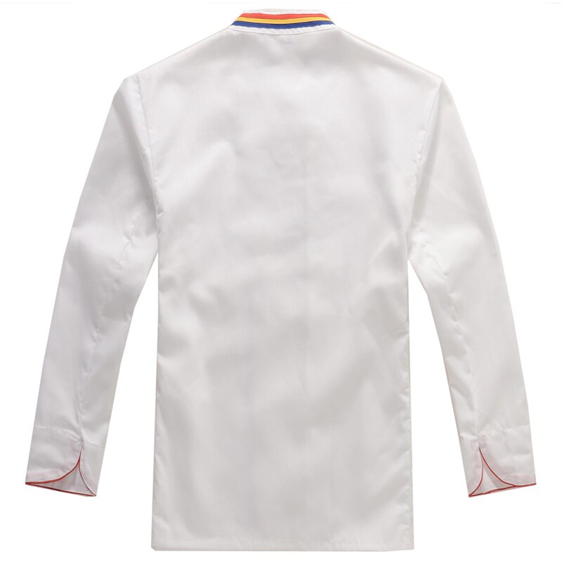 Winter Chinese style long -sleeve Chef service Emb... – Grandado
