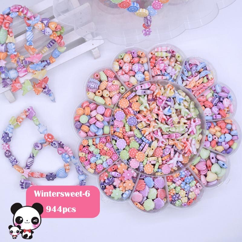 Children DIY Beads Toy Accessory Set Girls Handmad... – Grandado