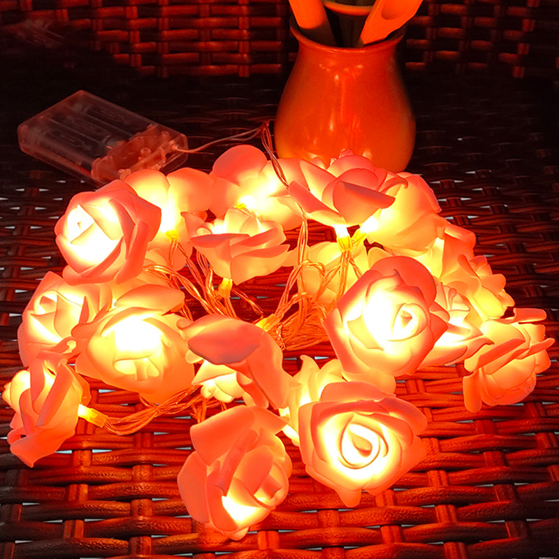 Guirnalda de luces LED de 3m para decoración, rosa... – Grandado