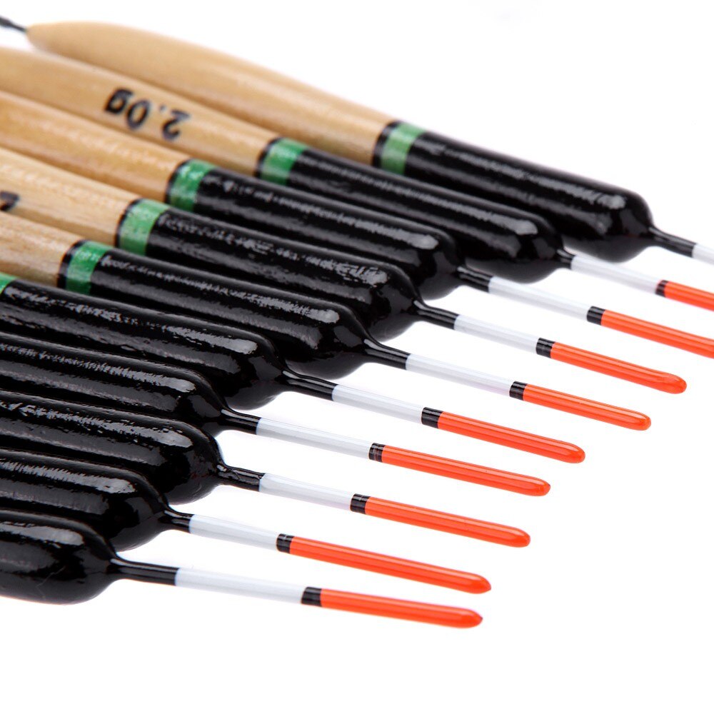 10Pcs 2g Fishing Floats Bobbers Paulownia Wood Fis... – Grandado
