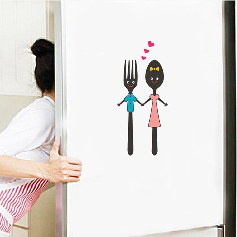 Kitchen Decoration Dining Cutlery Stickers Dining ... – Vicedeal