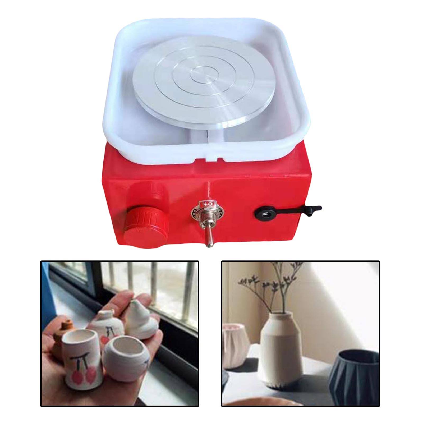 Mini Electric Pottery Wheel Clay Forming Turntable... – Vicedeal
