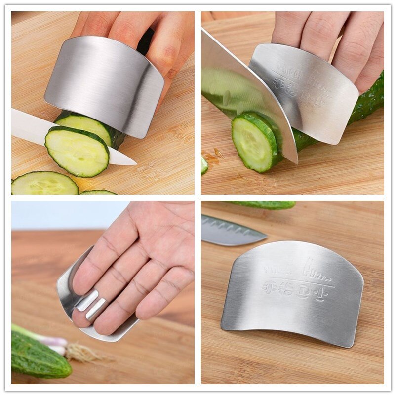 Stainless Steel Fingers Hand Protector Knife Chop ... – Vicedeal
