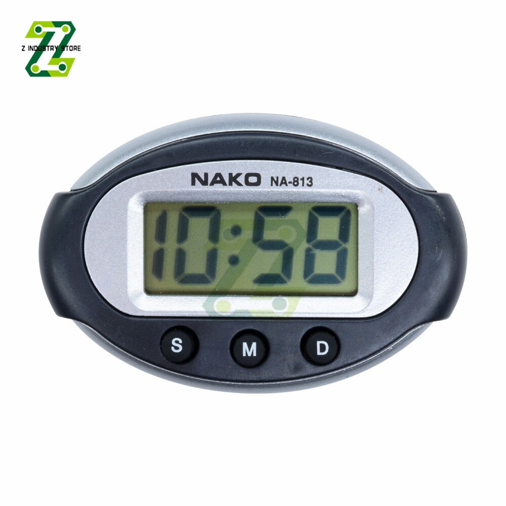 3 Buttons Smart Mini Digital Clock Portable Car Au... – Grandado