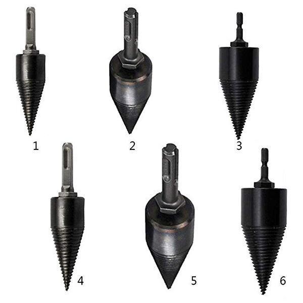 Hex Shank Brandhout Splitter Machine Boor Hout Keg... – Grandado