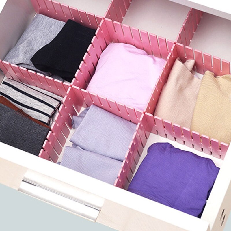 Drawer Divider 4 Pcs Free Combination Adjustable D... – Grandado