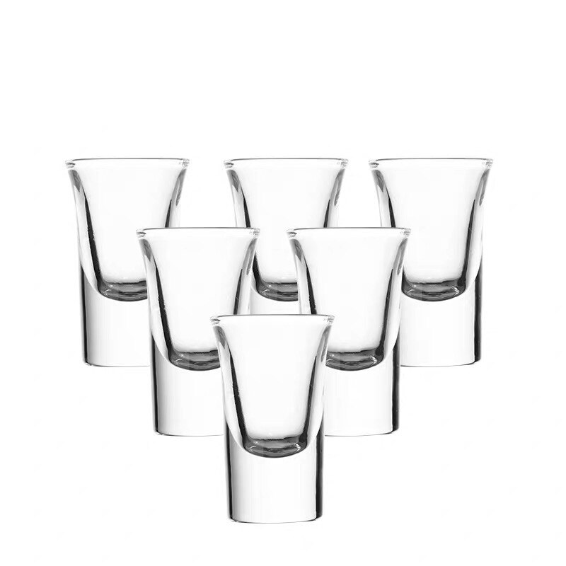 6Pcs/Set Personality Transparent Wine Glass Small ... – Grandado
