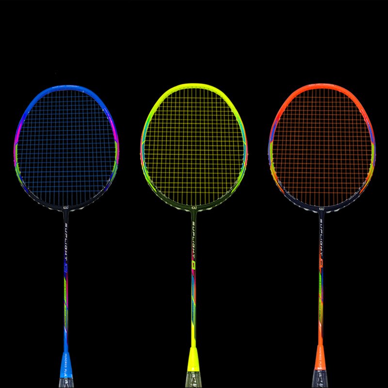 Ultra-light Badminton Racket Full Carbon 69g 7U Hi... – Grandado