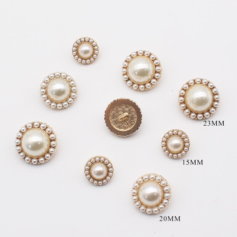 Metal Alloy Gold Buttons For Clothing 5pcs/set 23m... – Vicedeal