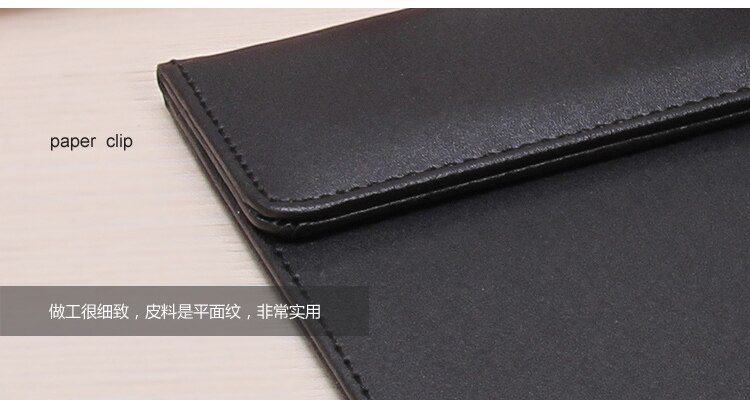 A4 PU leather business office file folder a4 confe... – Grandado