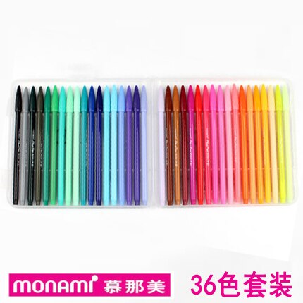 Korea MONAMI 3000 Color Gel Pen Watercolor Pen 12 ... – Vicedeal