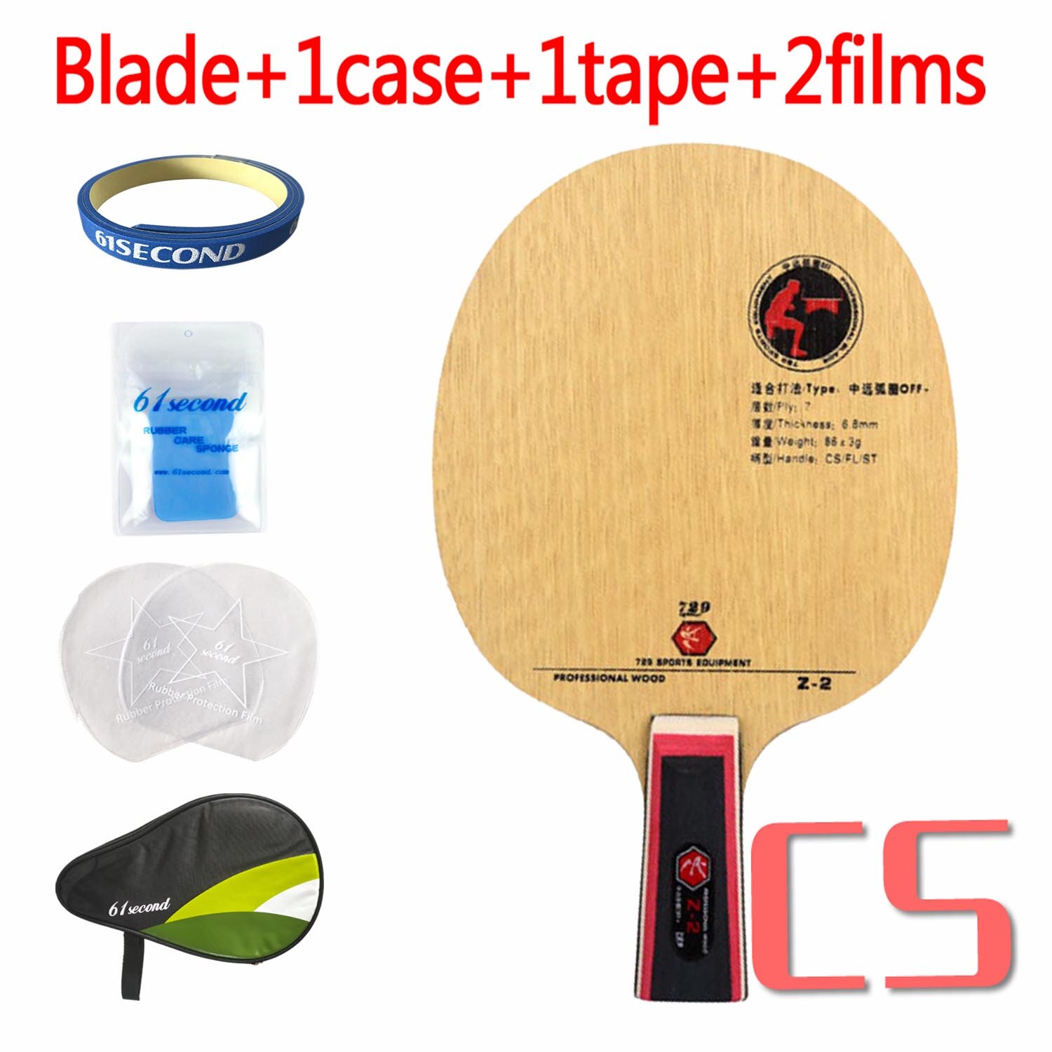 Original 729 Z2 Z-2 table tennis blade pure wood w... – Vicedeal
