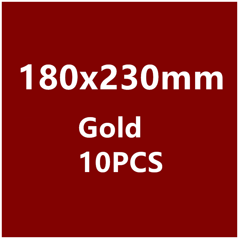 Gold 10 PCS/Lot Different Specifications Plating P... – Grandado