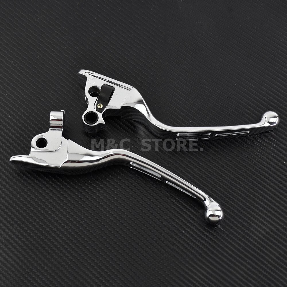 Motorbike Chrome Brake Clutch Lever Set voor Harle... – Vicedeal