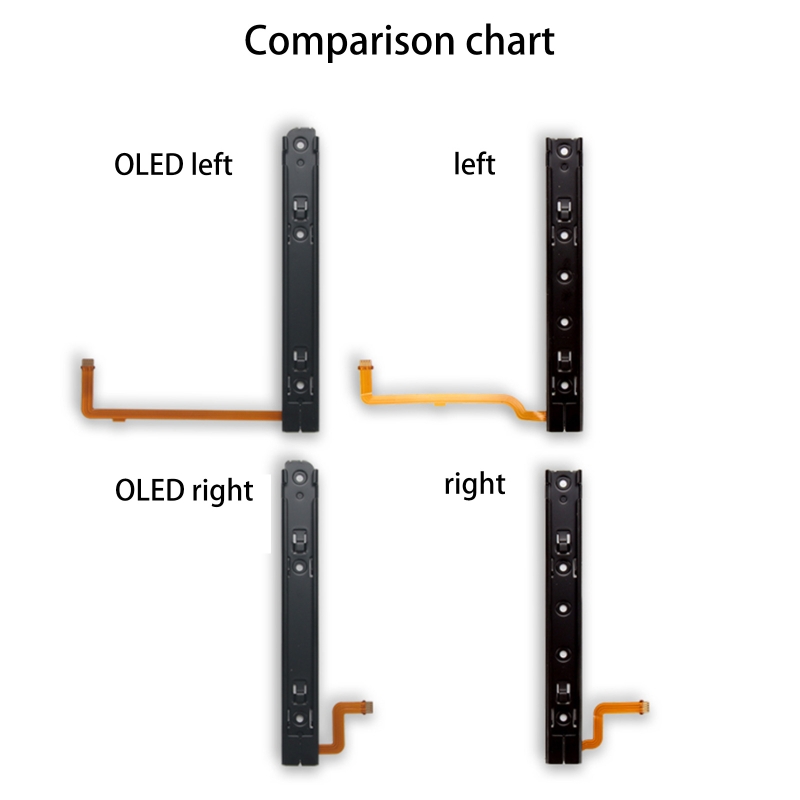 2Pieces L R LR Slide Left Right Sliders Railway Re... – Grandado