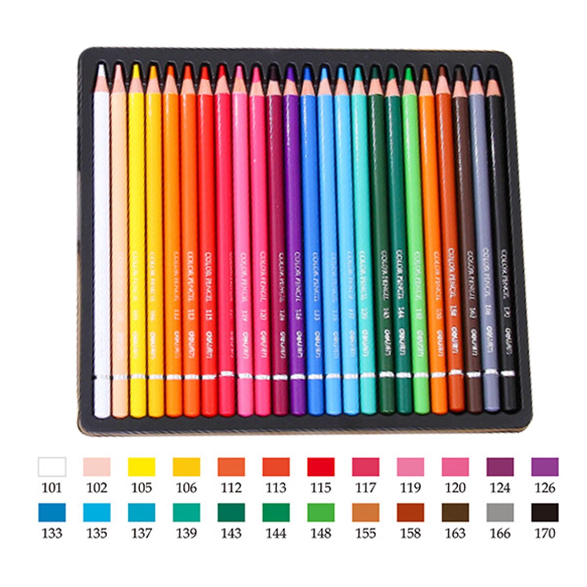 24/48/72 Wood Colors Colored Pencils Set Artist Pa... – Vicedeal