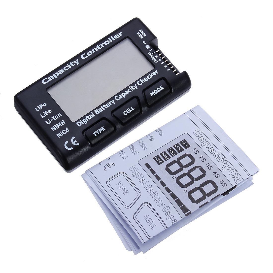 Battery Capacity Check Tester LiPo LiFe Li-ion NiM... – Grandado