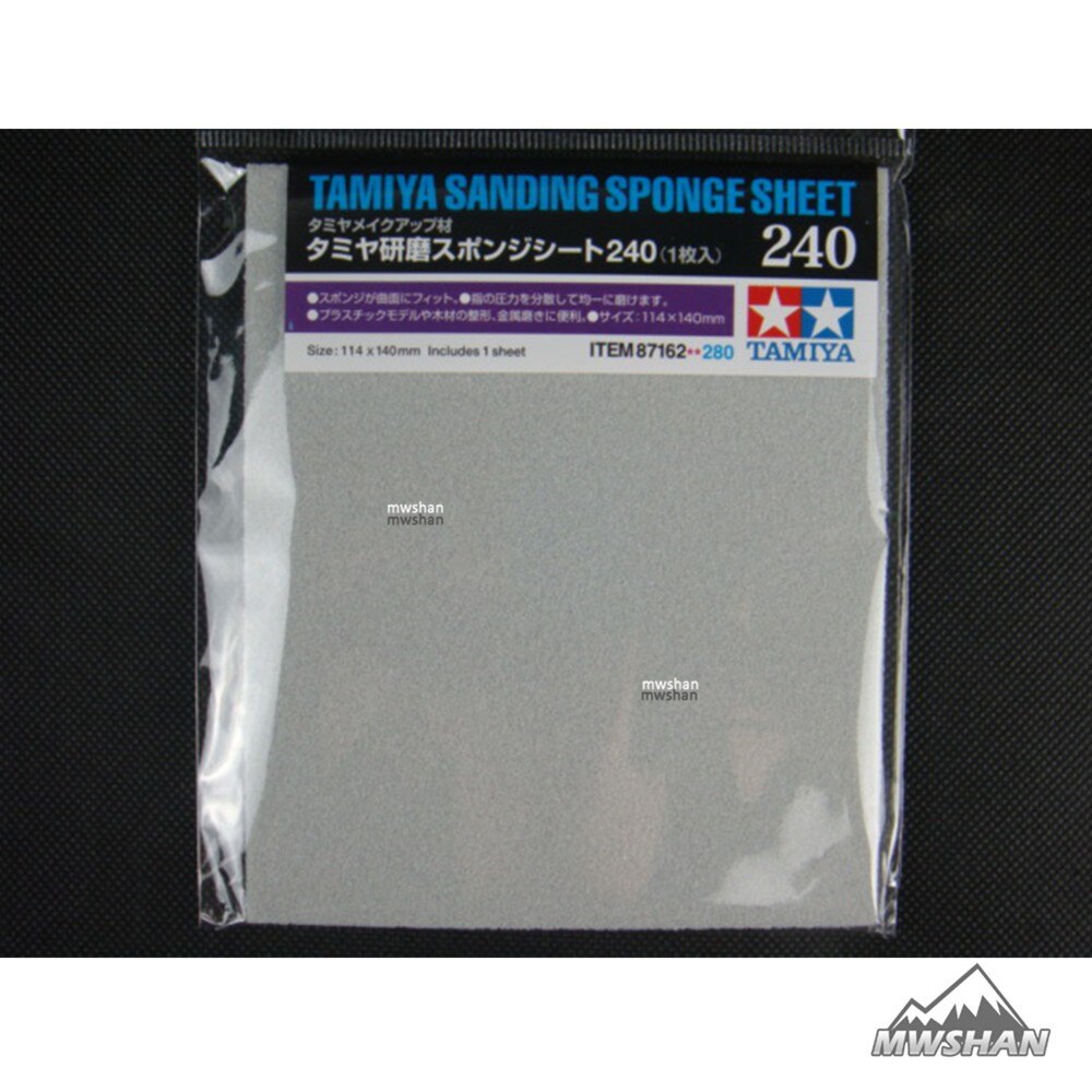 Tamiya 87162 Model Sanding Sponge Sheet P240 Hobby... – Grandado