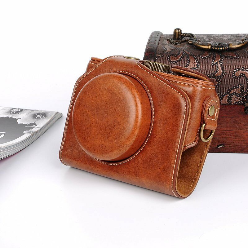 Leather Camera Case For Canon PowerShot G7X Mark2 ... – Grandado