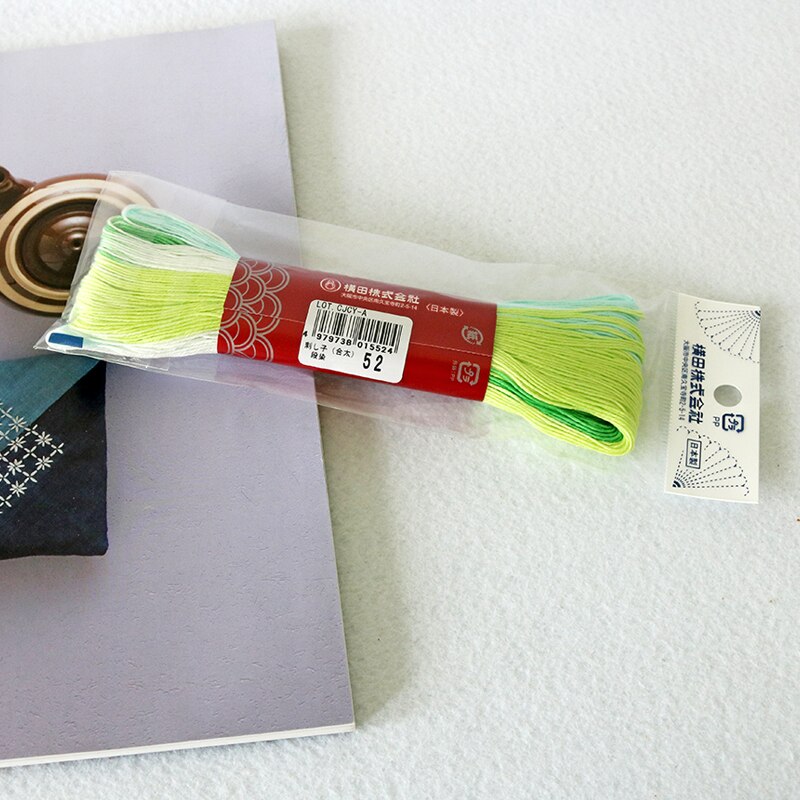 100% Cotton 6 Strands Rainbow Sashiko Thread Darum... – Grandado