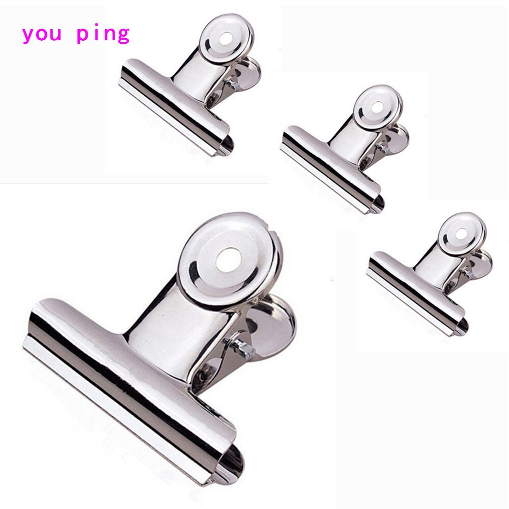 50mm 38mm 31mm 22mm Platinum Round Metal Clamp Pap... – Grandado