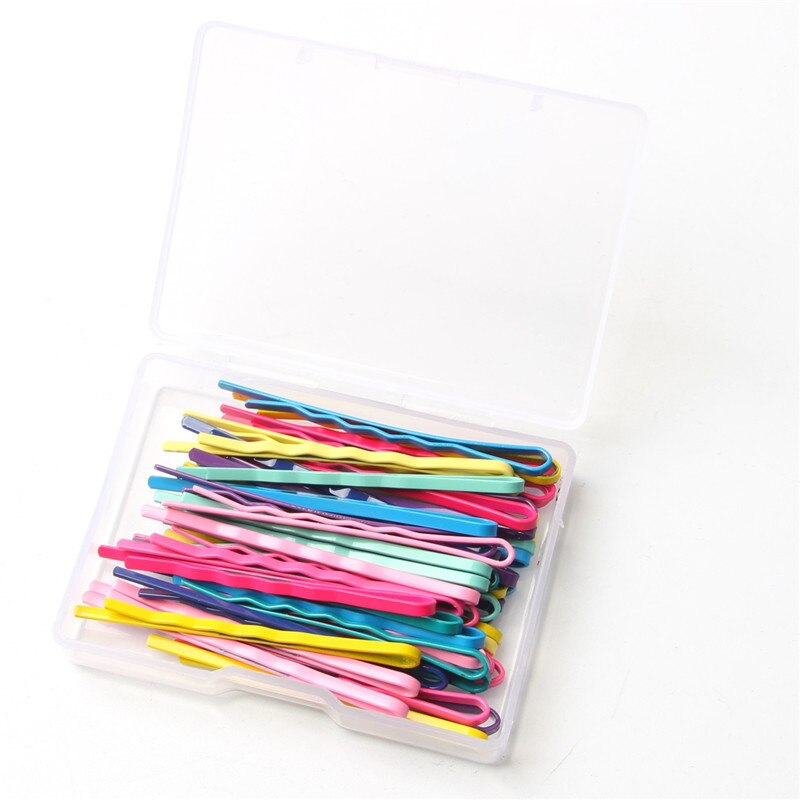 50/100pcs Colorful Wedding Alloy Bobby Pins Hair C... – Grandado