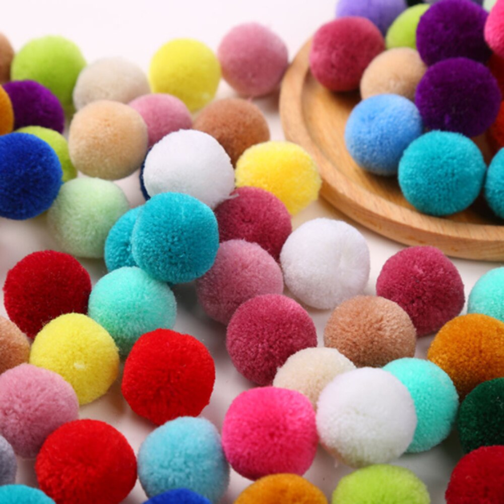20mm Fluffy Soft Pompom Plush Pom Ball DIY Handmad... – Grandado