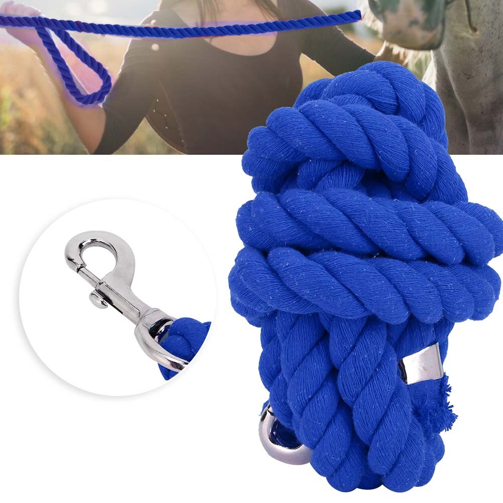 Premium Horse Lead Ropes Polyester Weave Rein Halt... – Vicedeal