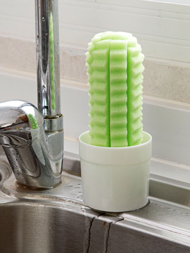 Creatieve Cactus Reiniging Magic Sponge Eraser Cup... – Grandado
