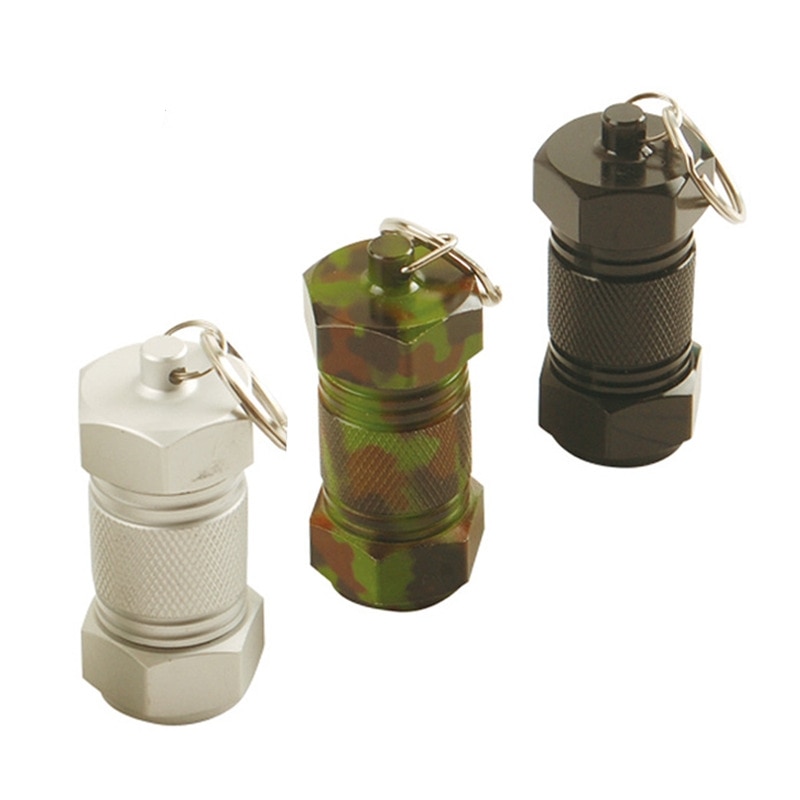 1PCs Mini Waterproof Medicine Pill Bottle Box Key ... – Vicedeal
