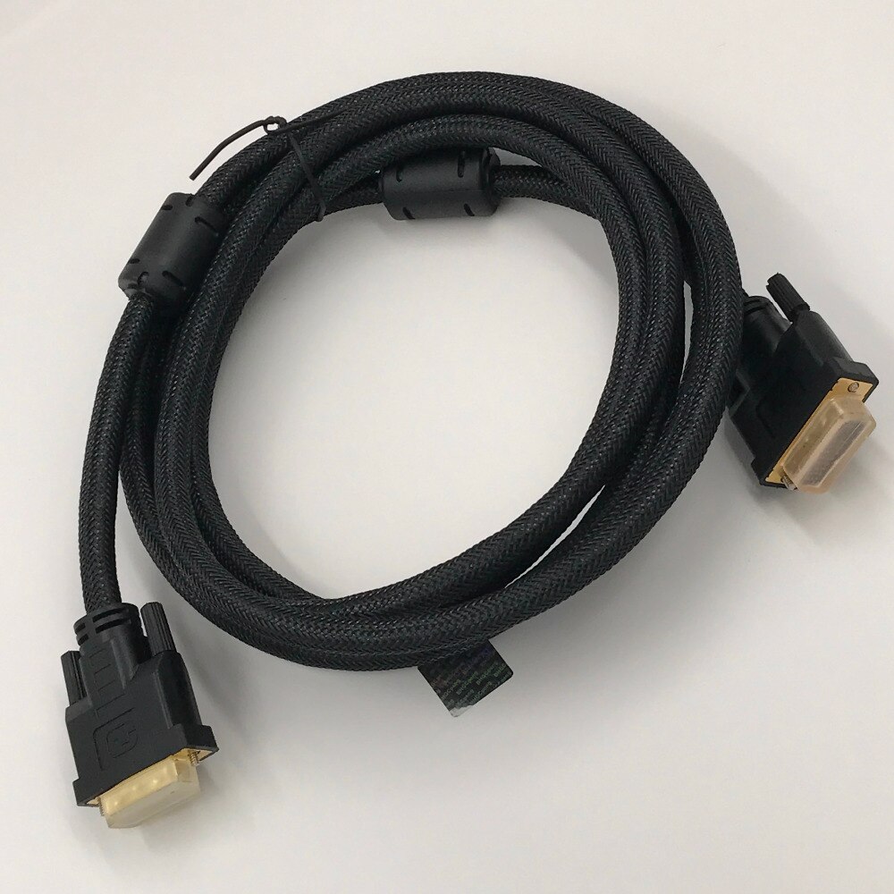 Dual Link 24+1 DVI to DVI Cable Gold Plated Male-M... – Grandado