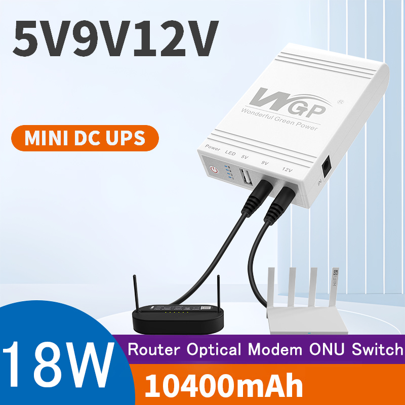 10400mAh Mini Ups alimentation sans interruption D... – Grandado