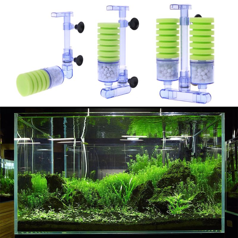 Aquarium Bio Filter Air pump Driven Sponge Filter ... – Grandado