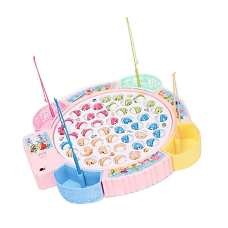 Fishing Game Toy Set with Rotating Board Fingers F... – Grandado