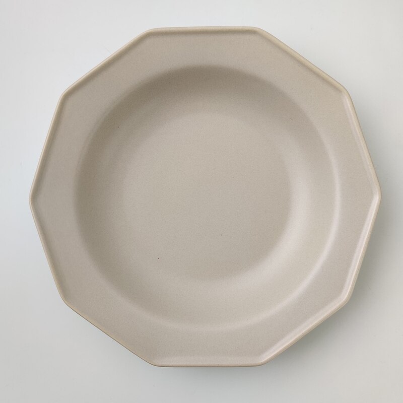 1 stk keramisk nordisk stil middagstallerken ensfa... – Vicedeal