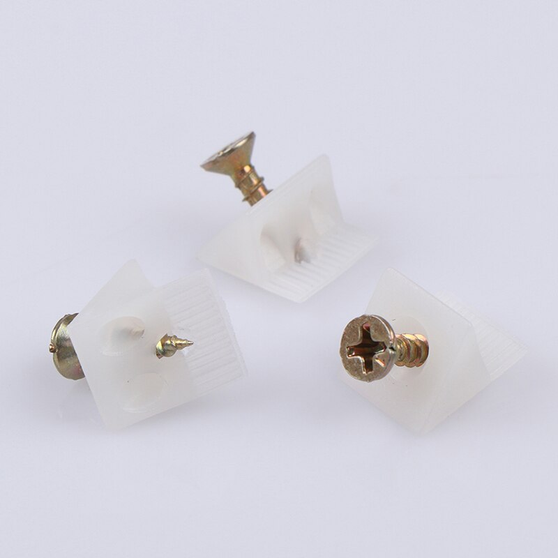 20Pcs/Lot 45 Degree Angle Plastic Corner Bracket B... – Grandado