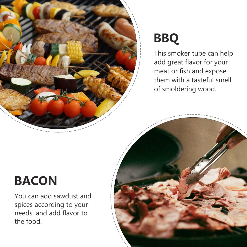 1 Set Rvs Barbecue Roker Tube Bbq Rook Buis (Roker... – Vicedeal