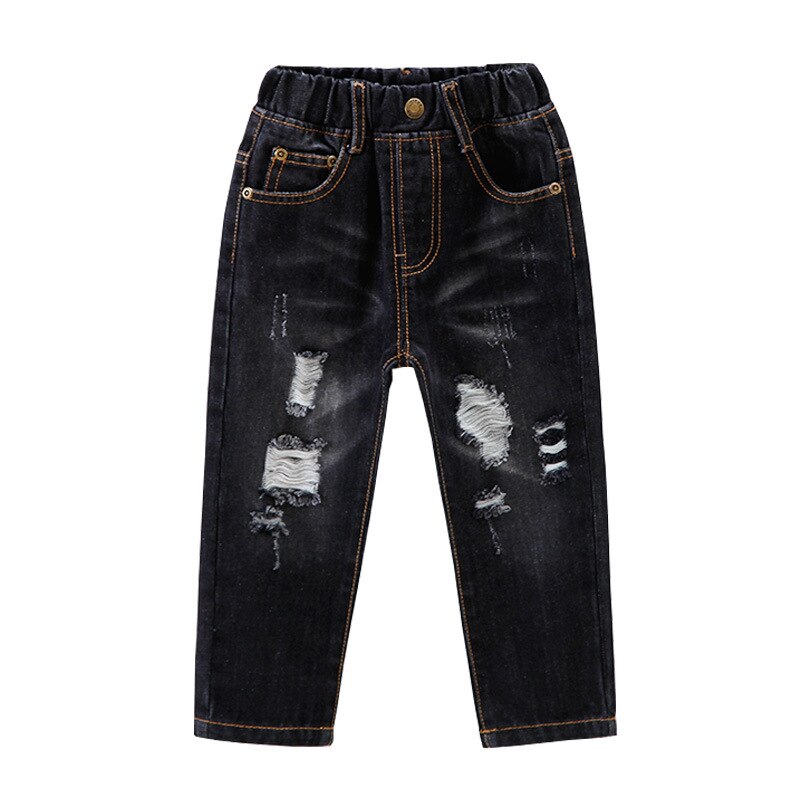 Kindstraum Baby Jeans Meisjes Jongens Ripped Jeans... – Grandado