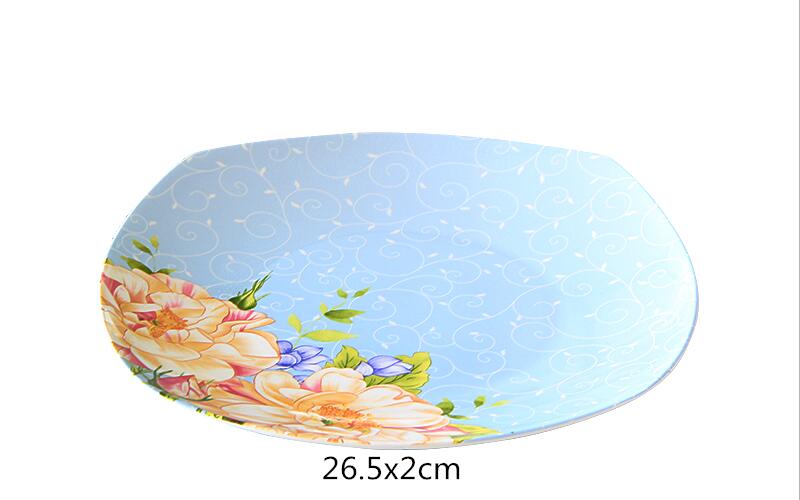 1pcs dishes set bone china cutlery tray triangle p... – Grandado