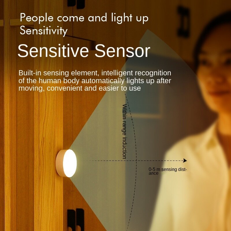 Smart Body Licht Led Opladen Kast Slapen Slaapkame... – Grandado