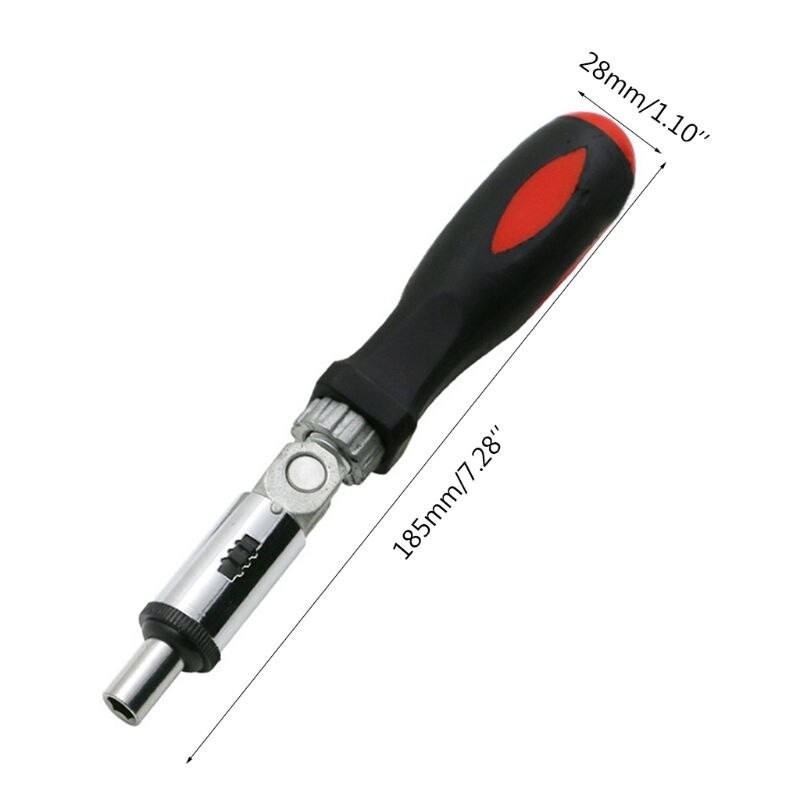 0-180 Degree Multifunction Ratchet Screwdriver 1/4... – Grandado