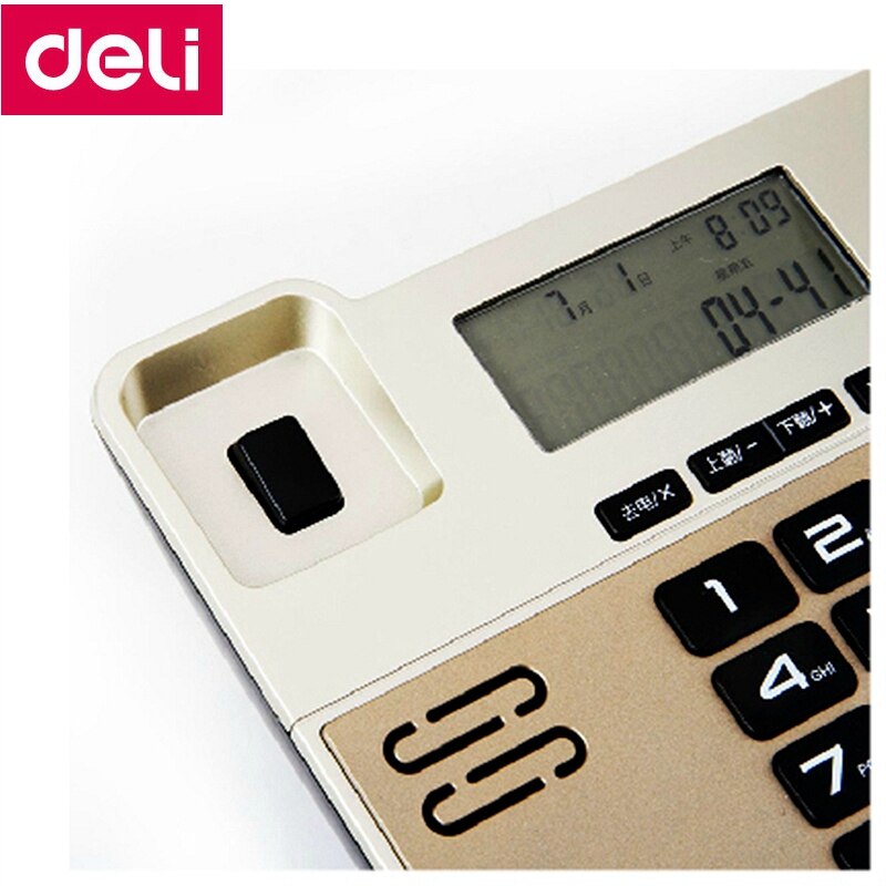 Deli 796 seat type telephone set corded telephone ... – Grandado